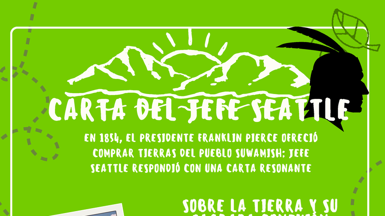 CARTA DEL JEFE SEATTLE: RESPUESTA A FRANKLIN PIERCE EN 1854 - Studocu