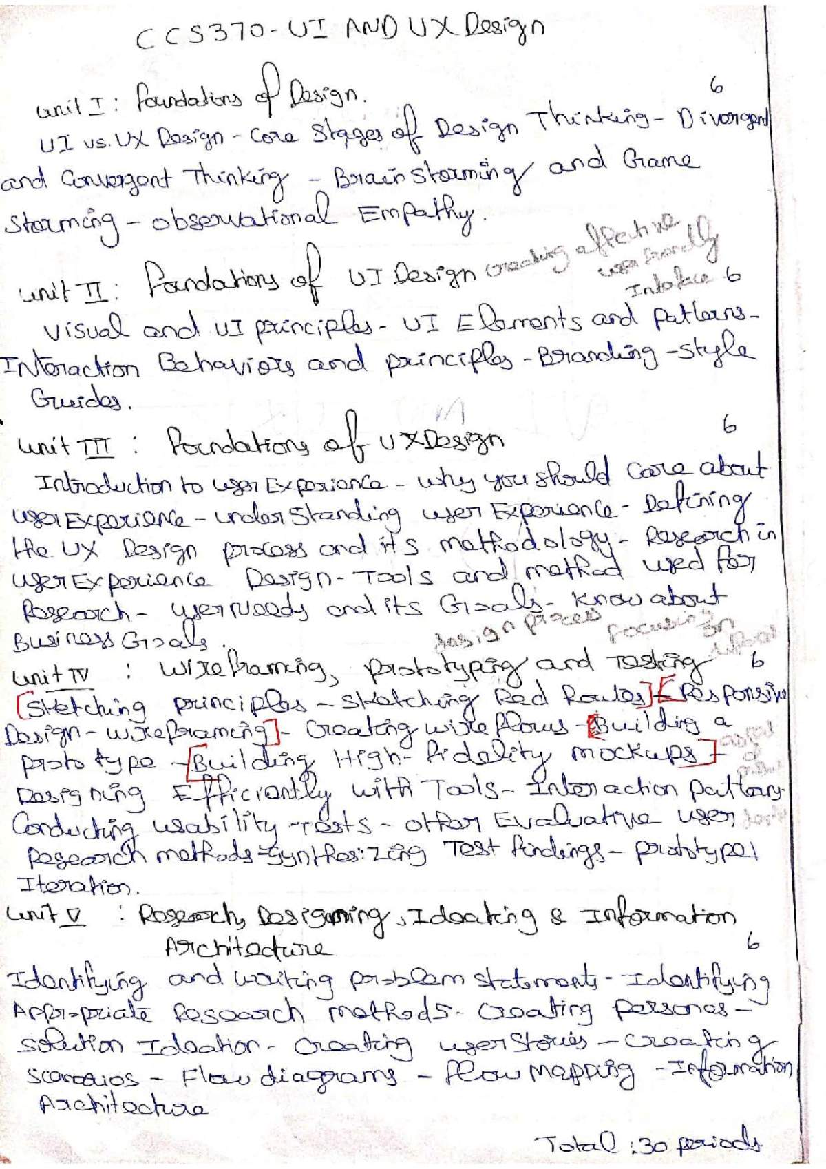 UI & UX Design Foundations: Comprehensive Overview and Principles - Studocu