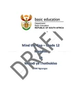 Sesotho Grade 12 Study Guide for Tutudu ha e Patwe Novel - Studocu