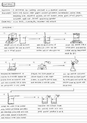 Jotter exp 4 chm092 - Experiment 4. objectives : 1) To determine the ...