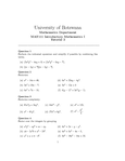 introductory to mathematics - MAT111 - UB - Studocu