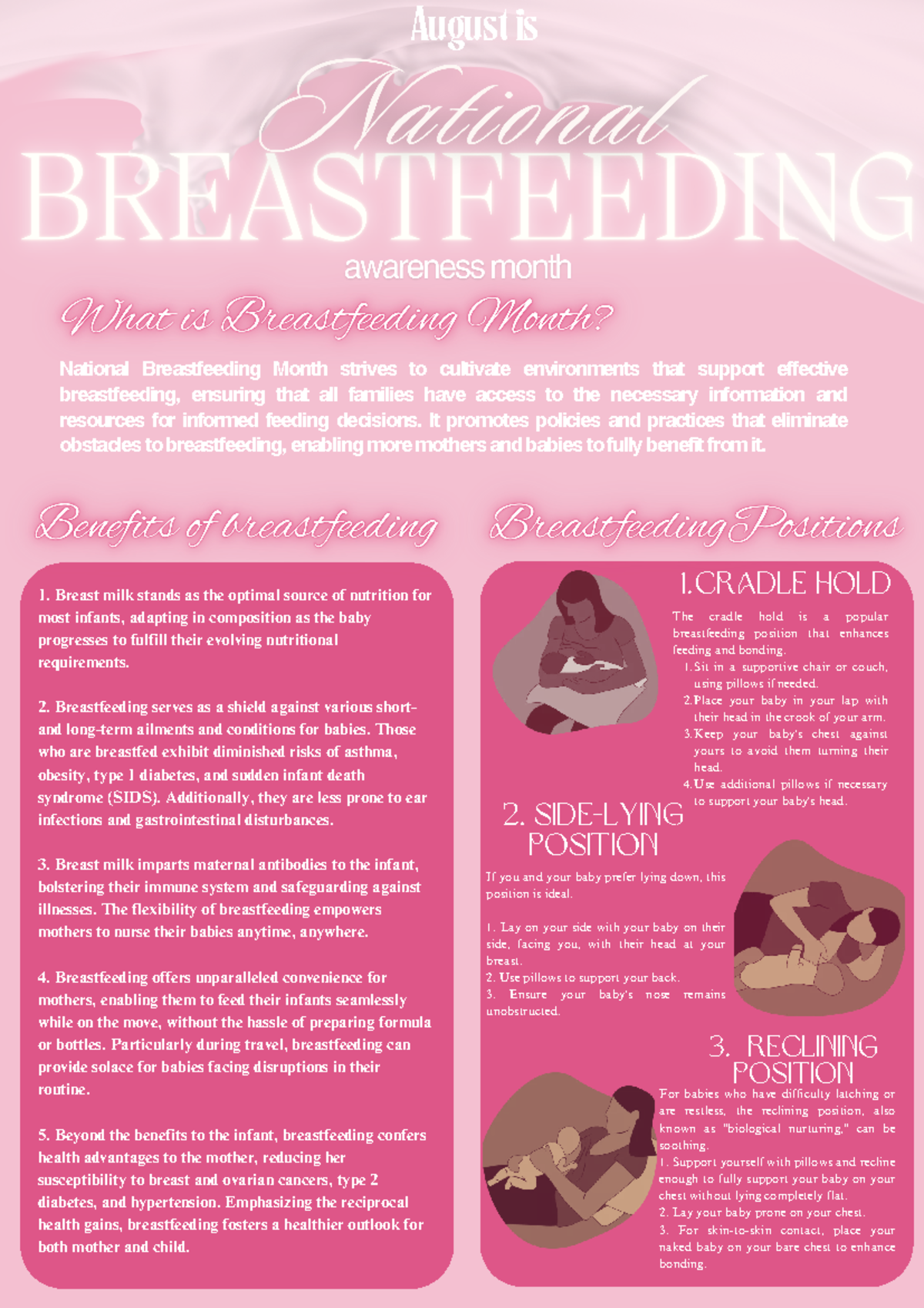 National Breastfeeding Month Awareness Flyer (doh) - Studocu
