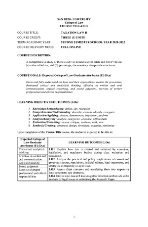 Customs Modernization and Tariff Act Summary Notes - REPUBLIC ACT NO ...