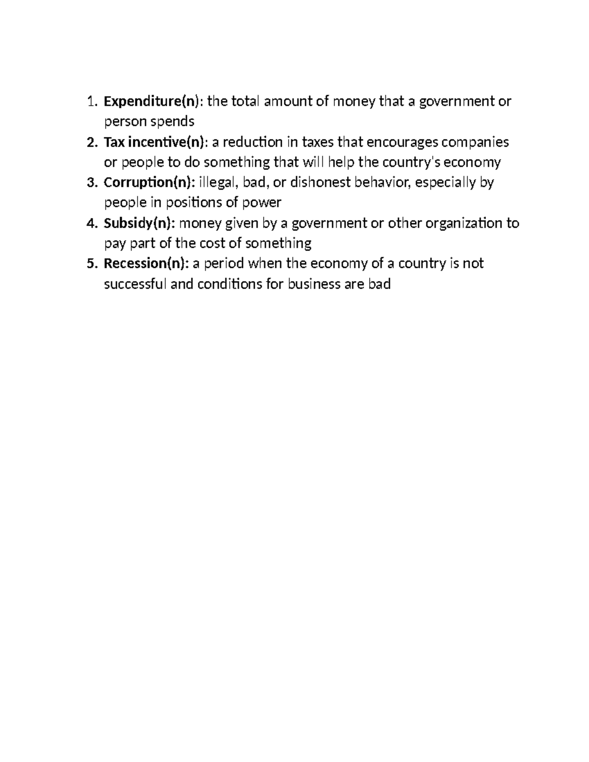 Definition - Jzhdhdudhdbb - Expenditure(n): the total amount of money ...