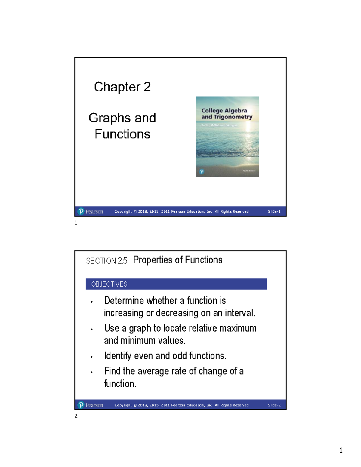 Understanding Increasing, Decreasing, and Constant Functions – MATH 101 ...