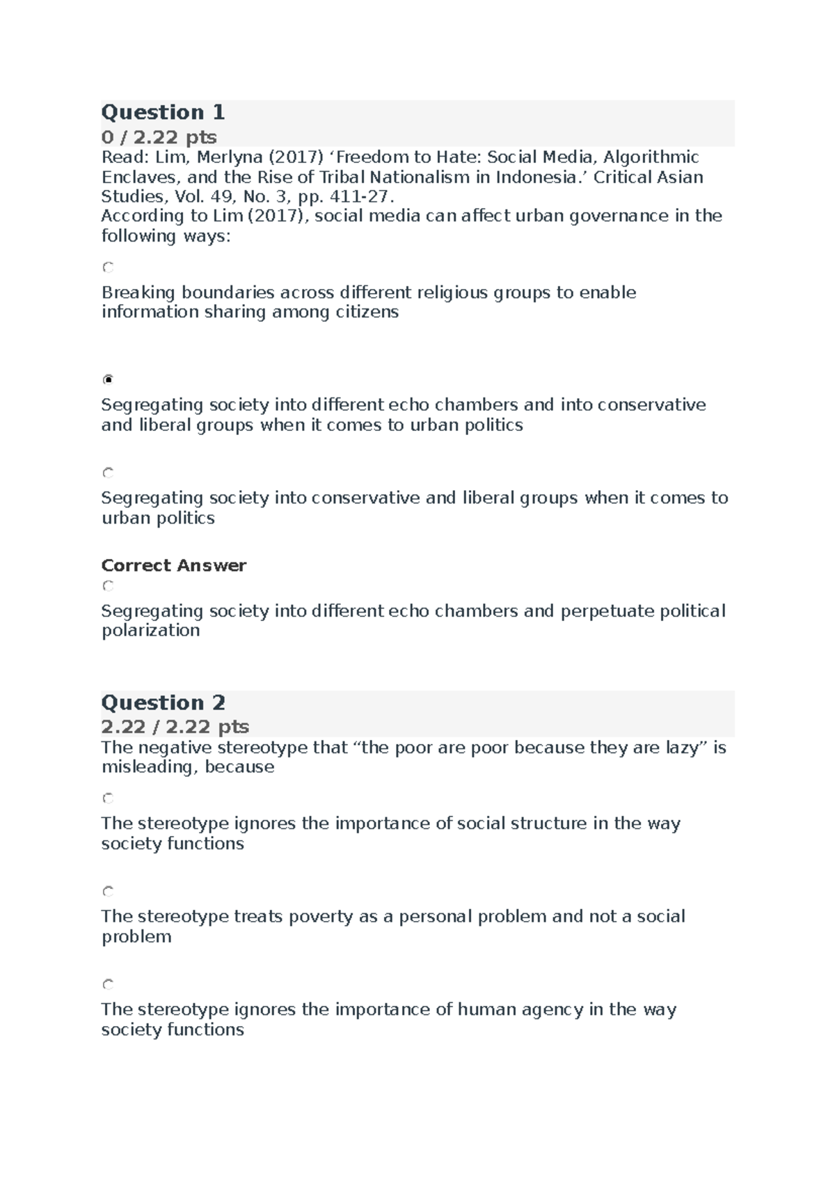 SCO201 Final Exam Study Notes on Urban Governance & Society - Studocu