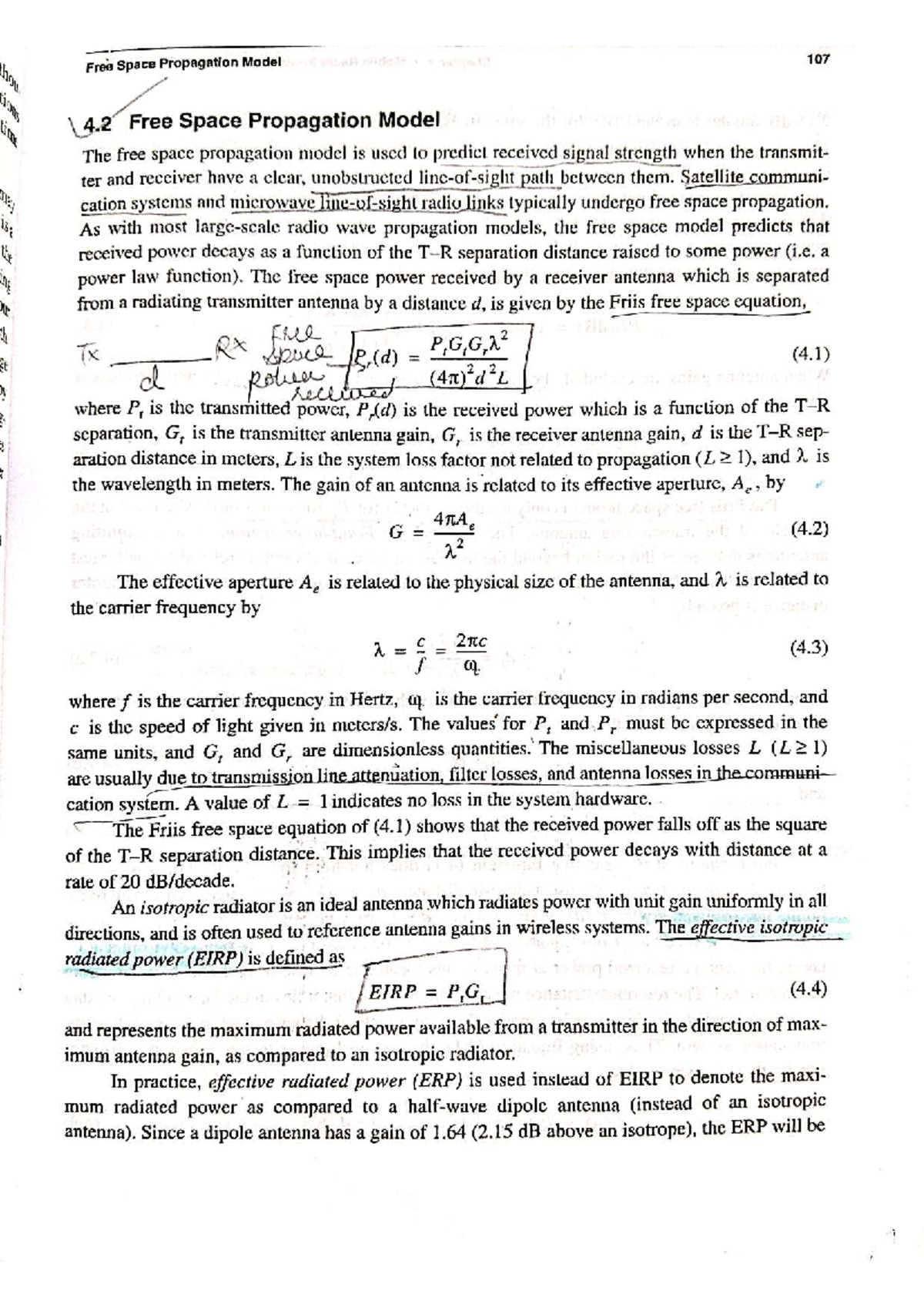 Free Space Propagation Model: Understanding Path Loss in Wireless Comm ...