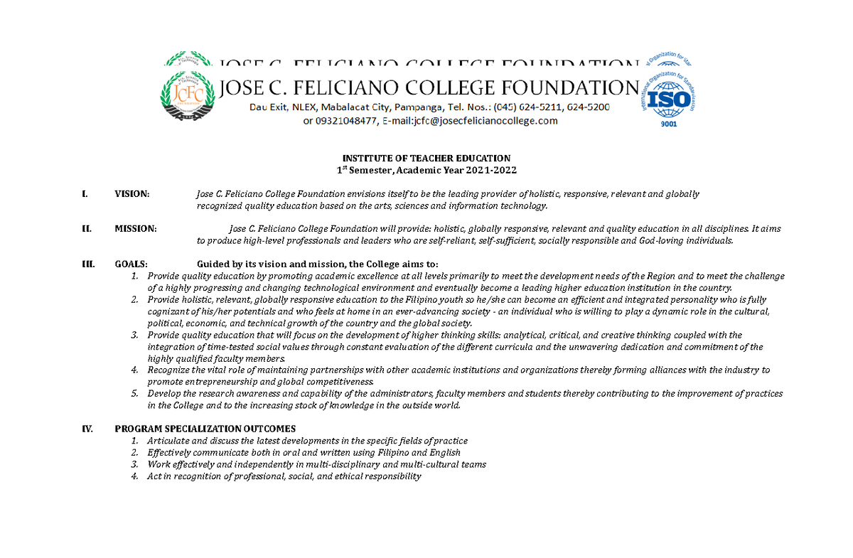 GE 5 - Purposive Communication Course Syllabus Overview & Goals - Studocu