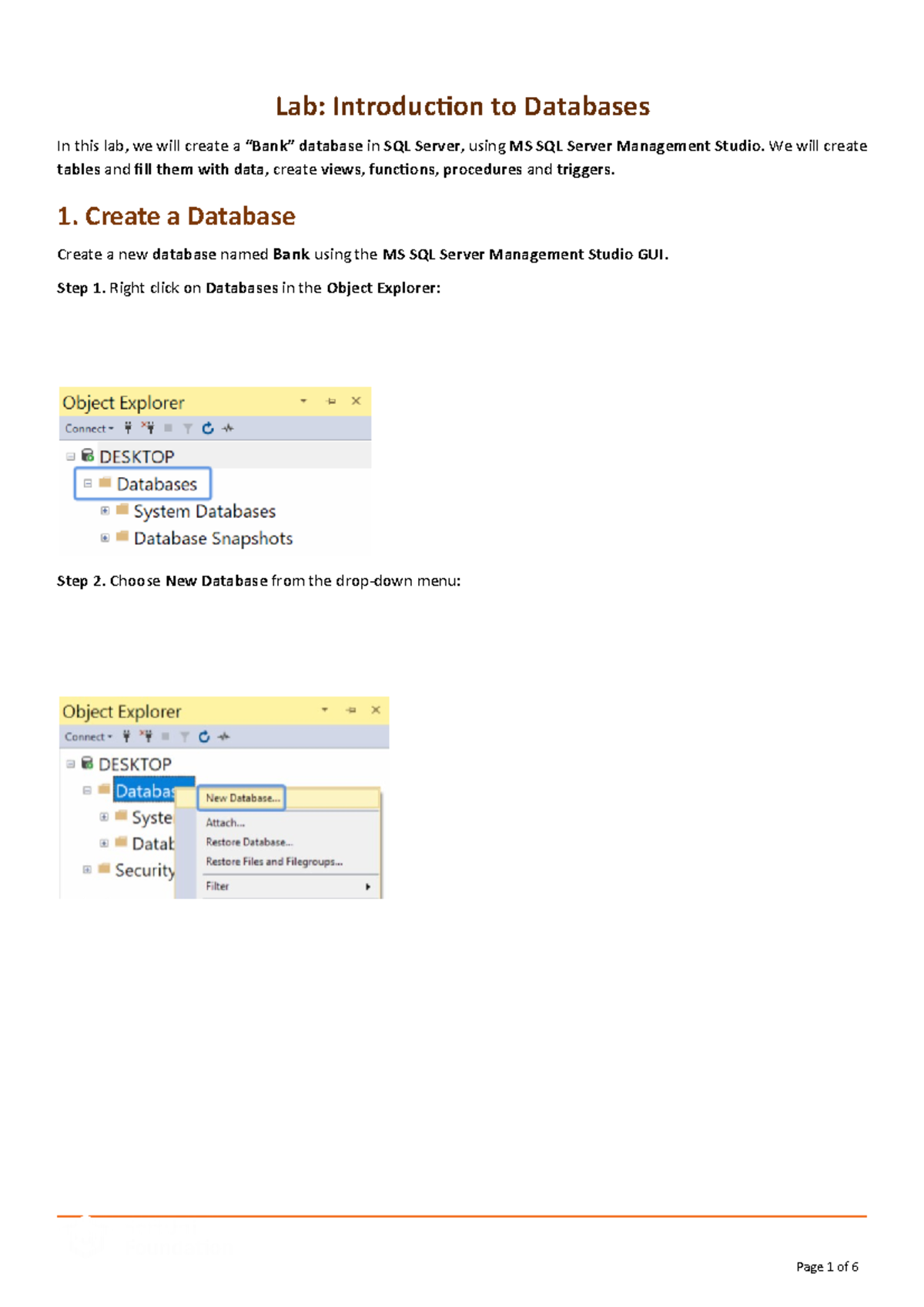 01. DB-Basics-Data-Definition-and-Datatypes-Lab - Lab: Introduction to ...