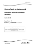 MNM1503 - Unisa - Introduction to Marketing - Studocu