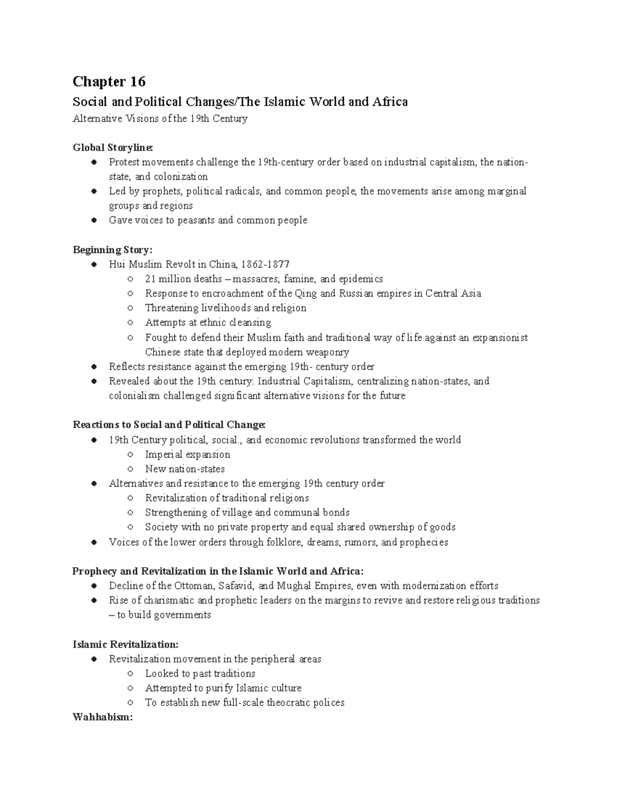 Chapter 16: Radical Movements and Alternative Visions in 19th Century ...