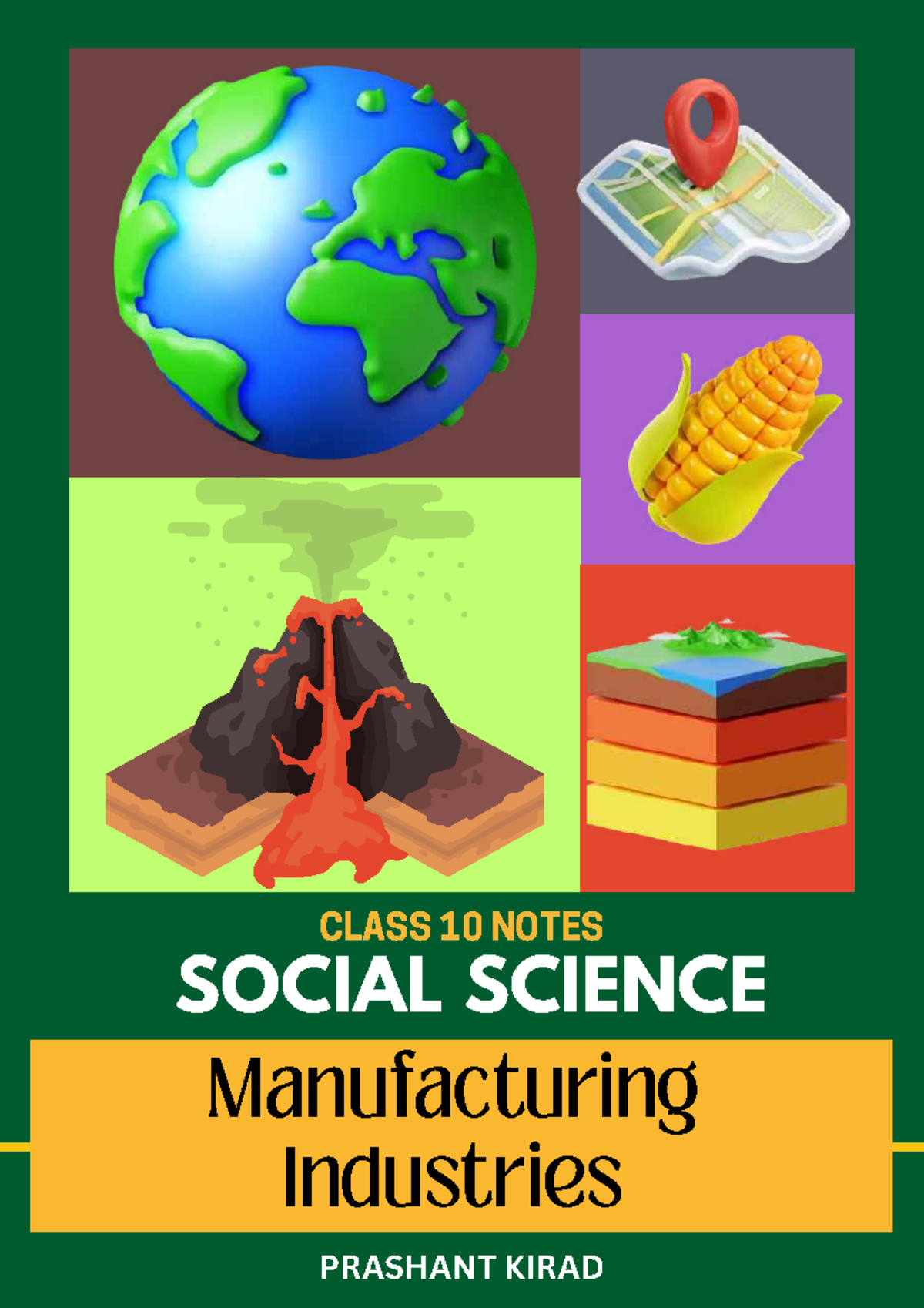 CLASS 10 SOCIAL SCIENCE NOTES: Manufacturing Industries Overview - Studocu