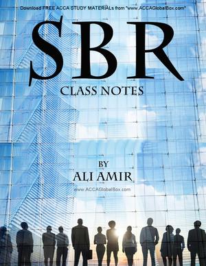 ACCA SBR Revision Notes 2022 - ACCA Strategic Professional Strategic ...