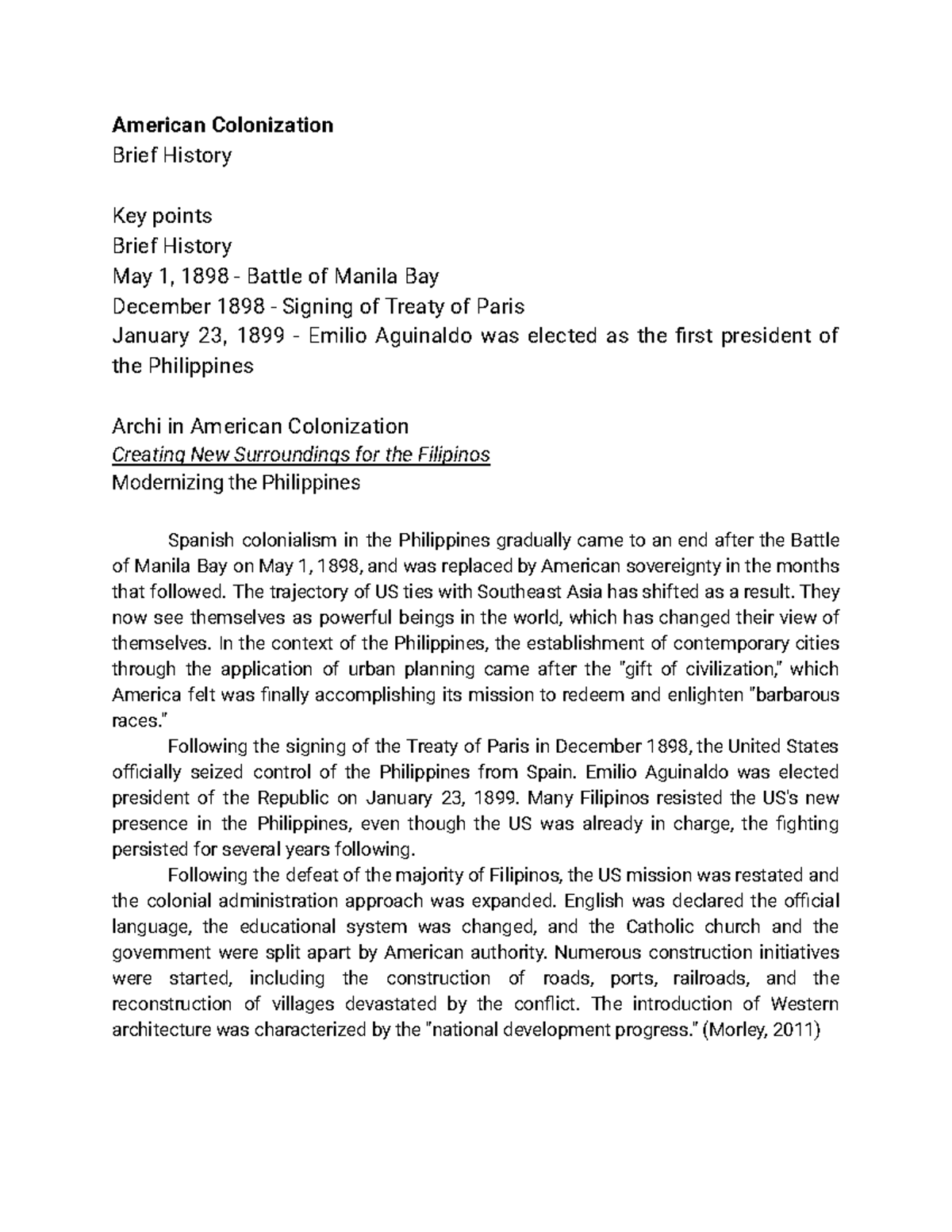 American Colonization - American Colonization Brief History Key points ...