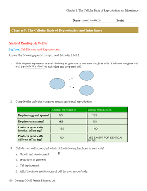 [Solved] Part 1 From a single fertilized egg into a multicellular ...
