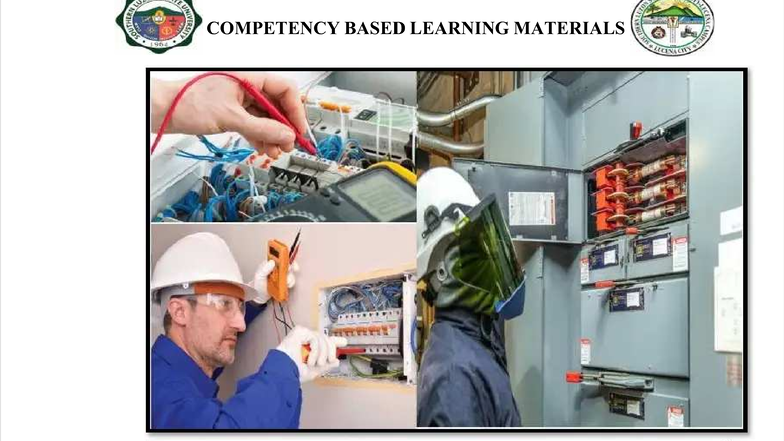 EIM NCII: Competency-Based Learning Materials for Electrical ...