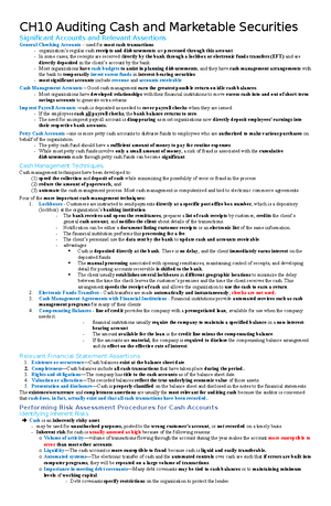 Auditing Theory - concept - AUDIT RESPONSIBILITIES Both parties play a ...