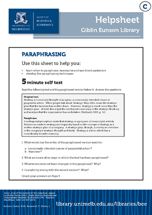 Field Report Outline Sample A LCC 402 - LCC402 ENGLISH FOR ORAL ...