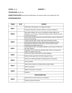 CBIS Overview and Components: A Study Guide for CBIS 101 - Studocu