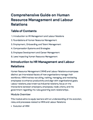 [Solved] Explain the legislation that impacts Human Resources ...