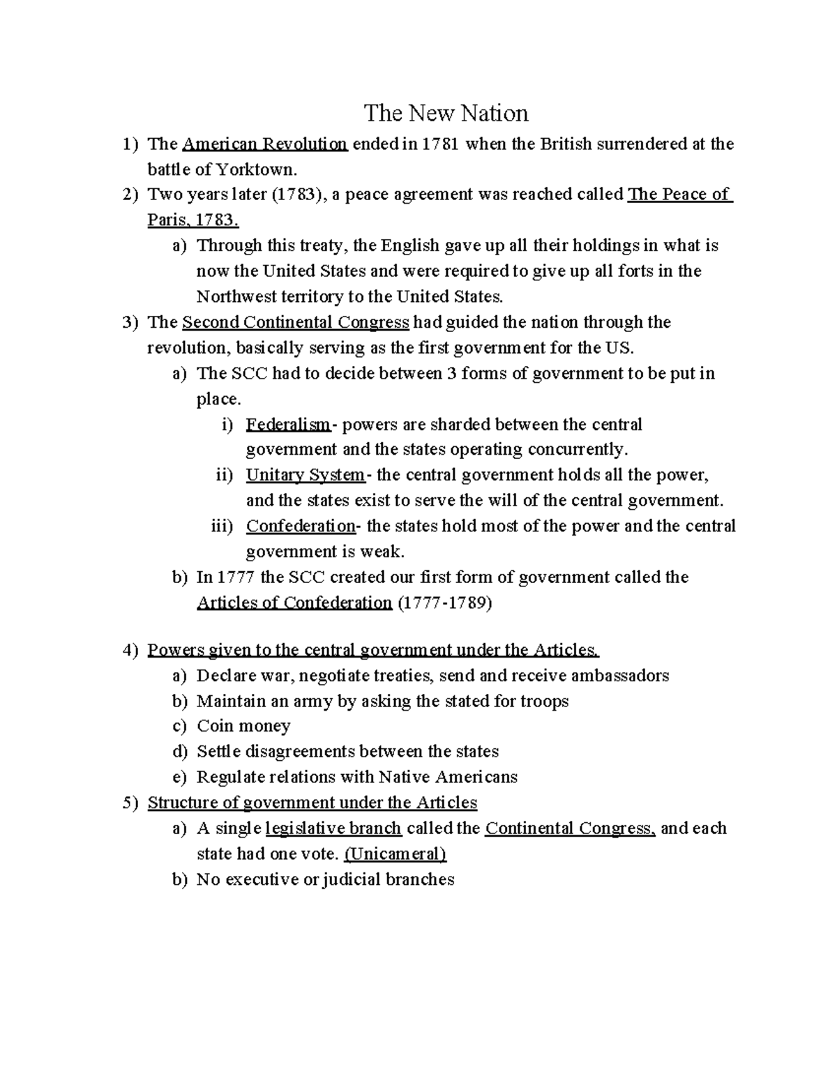 The Constitutional Convention: From Articles of Confederation to ...