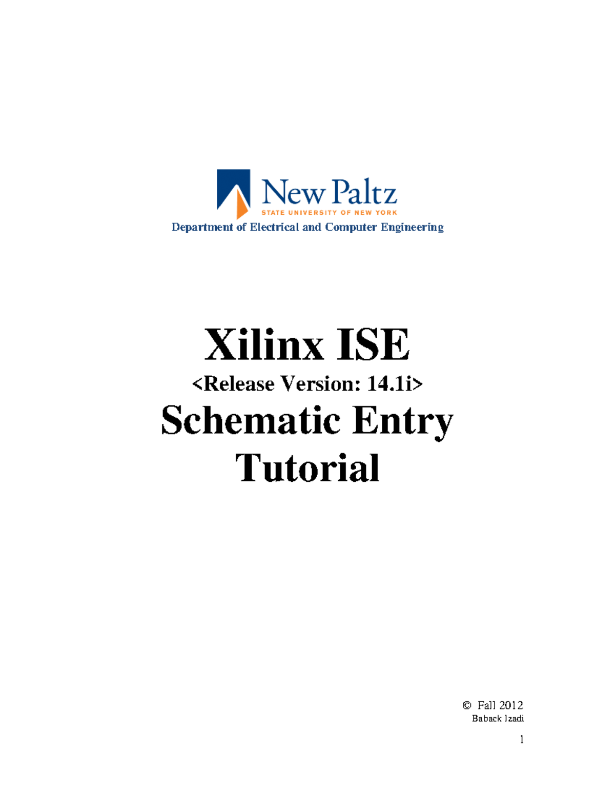 ISE Tutorial 14: Xilinx ISE Schematic Entry Guide for FPGA - Studocu
