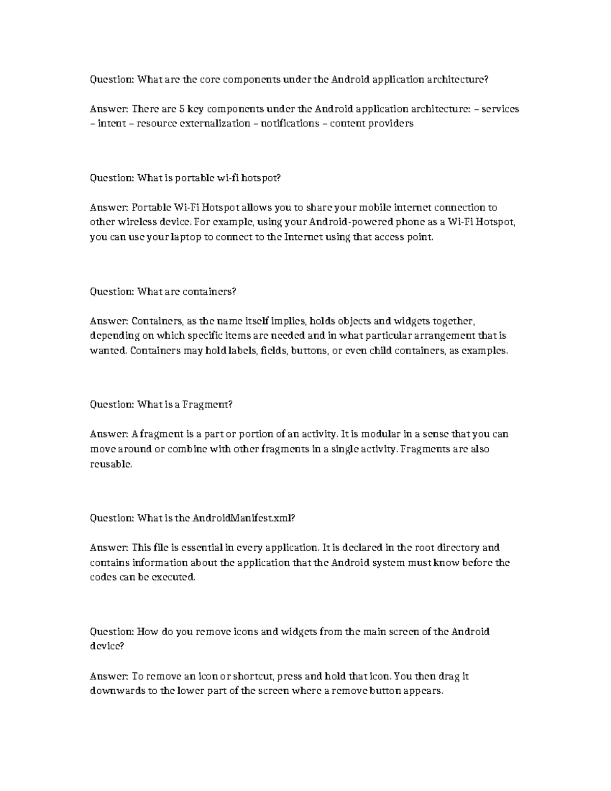 Android Architecture Components Overview: Key Elements Explained - Studocu
