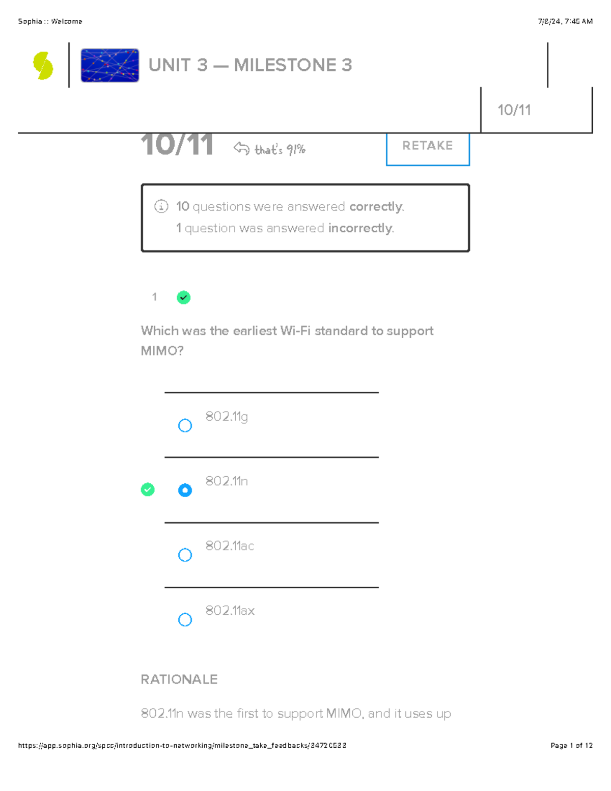 Milestone 3: Key Concepts in Intro to Networking - Networking ...
