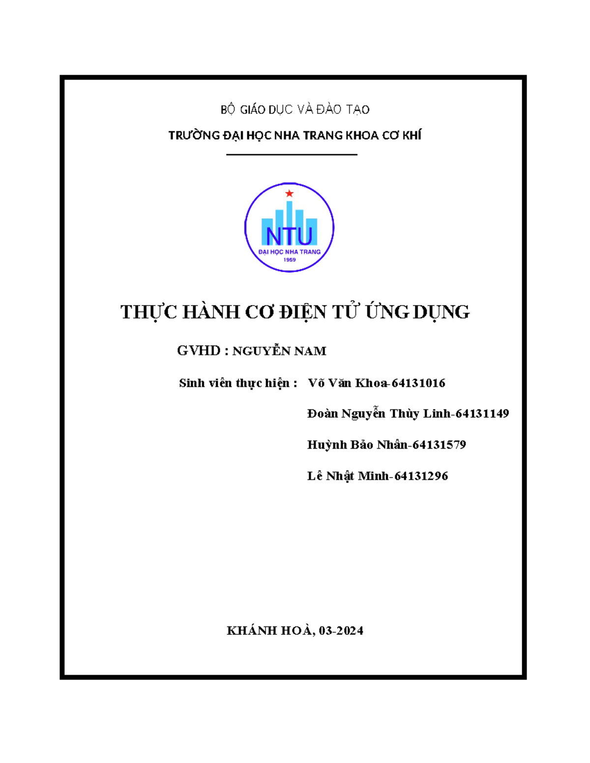 Báo cáo BT1-nhóm 3 - file báo cáo thực hành các loại cảm biến CTHT ...