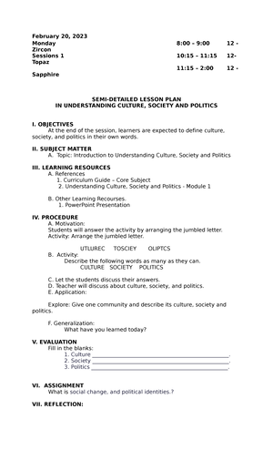 Ucsp-reviewer - This is a reviewer for Understanding Culture Society ...