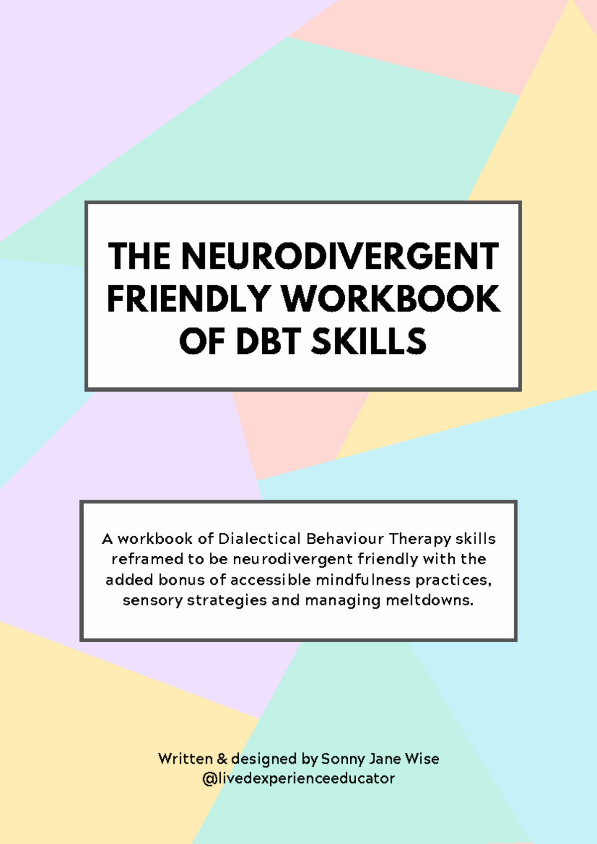 Neurodivergent-Friendly DBT Skills Workbook: A Guide for Mindfulness ...