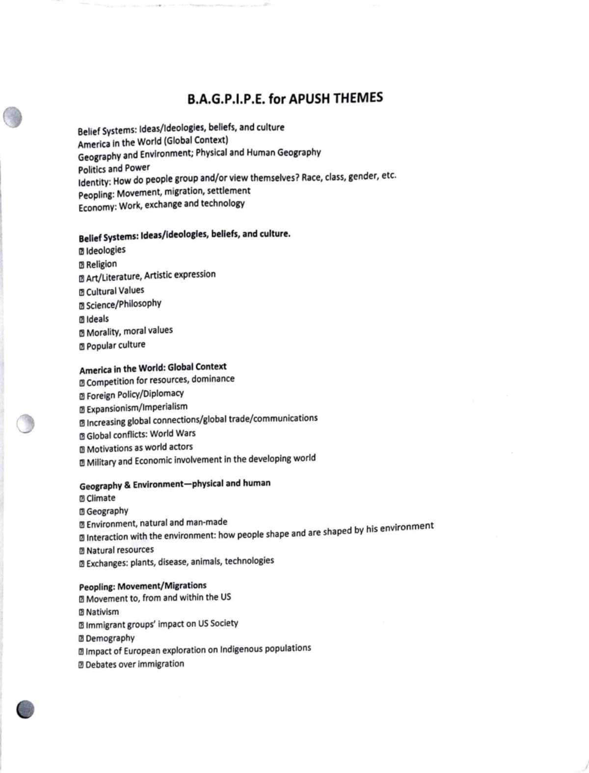 B.A.G.P.I.P.E. Apush themes - B.A.G.P.I.P. for APUSH THEMES ...