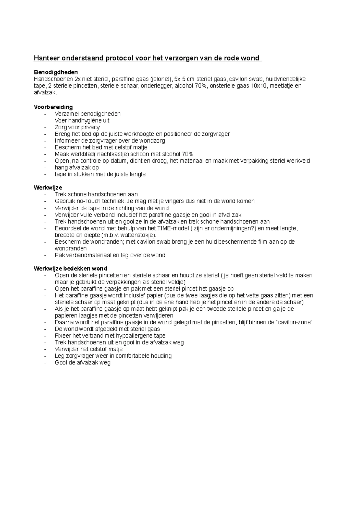 VPRF5 Les 1: Parenterale Toediening en Voorbehouden Handelingen ...