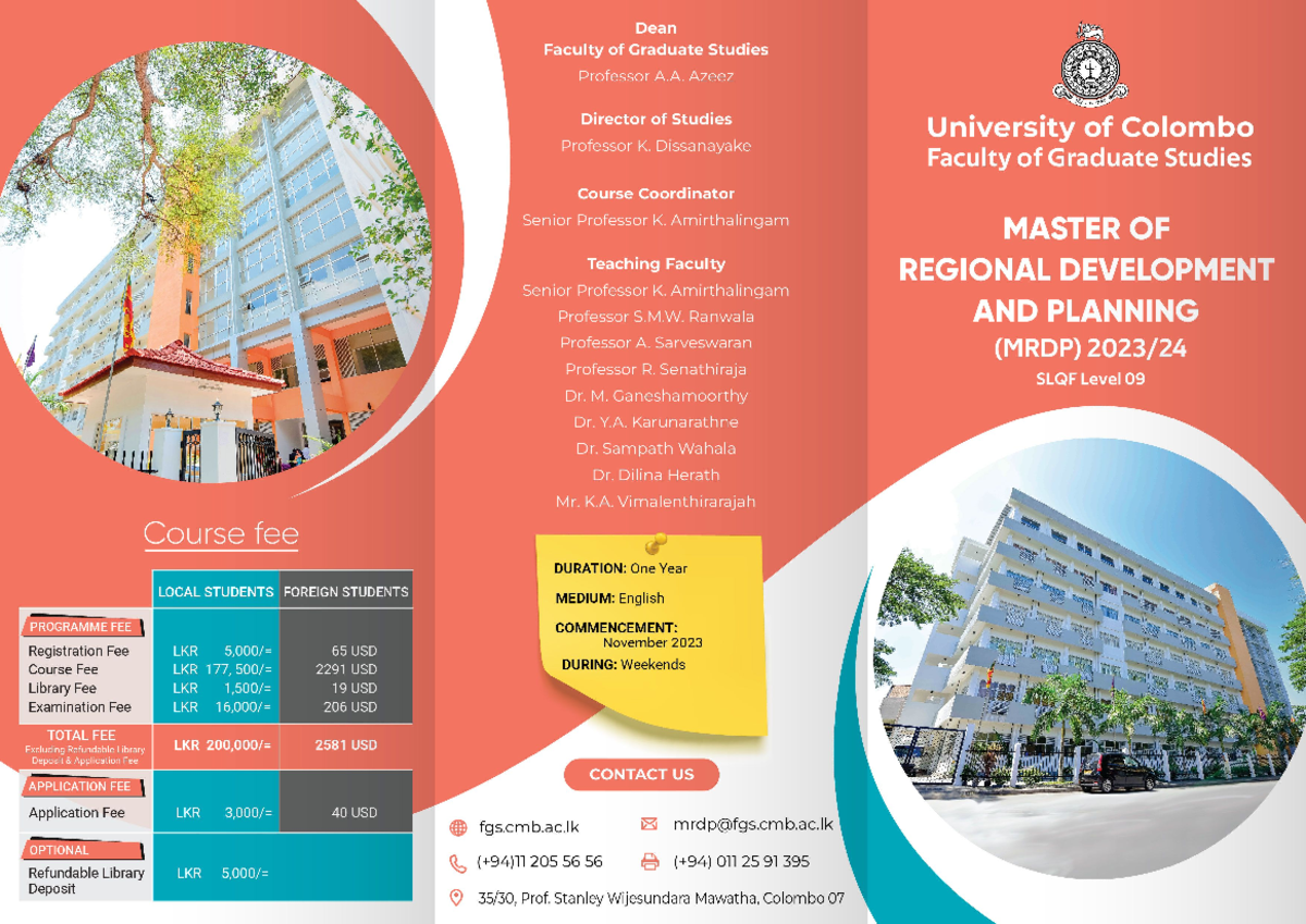 MRDP Brochure 2023 24 - ffg - Engineering Drawing - Studocu