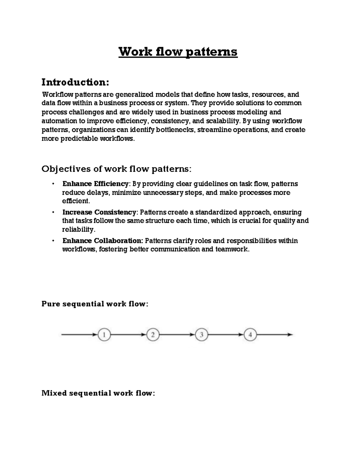 Workflow Patterns: Enhancing Efficiency and Consistency in Processes ...