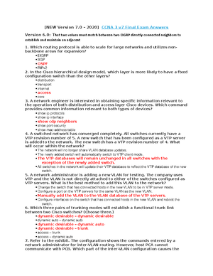 ENSA (Version 7.00) Final PT Skills Assessment Exam (PTSA) Answers ...