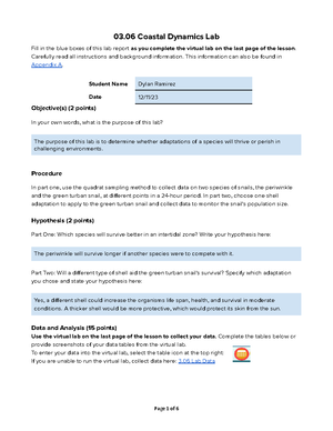 An Inquiry Activity for Ocean Optics - An Ocean of Color An Inquiry ...