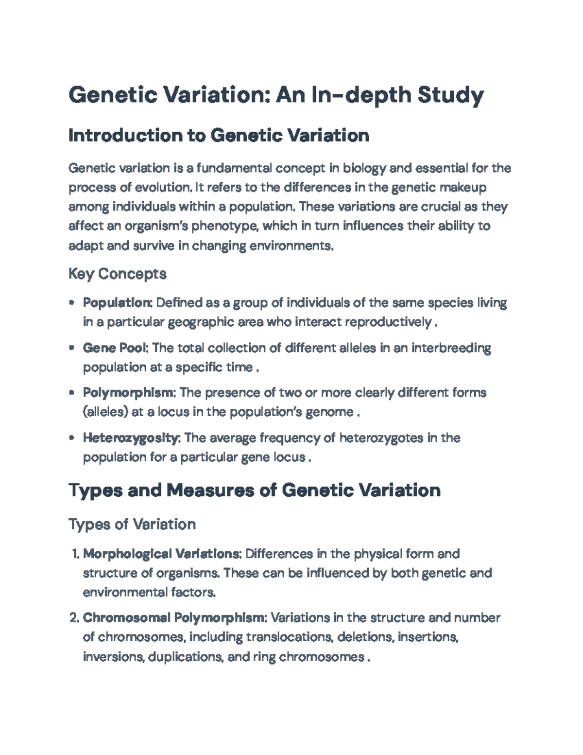 Genetic Variation Analysis: Insights for Forensics, Medicine ...