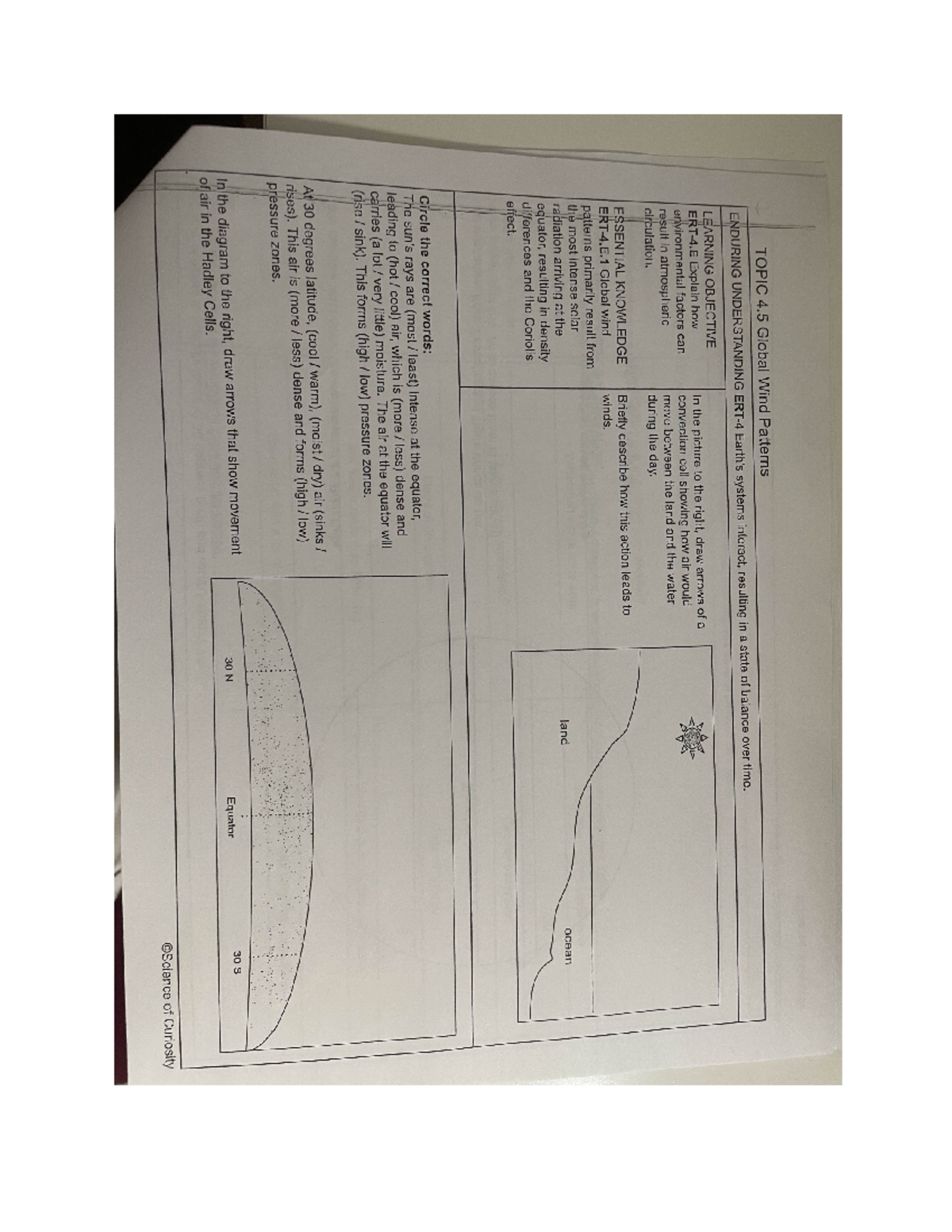 APES Unit 4 (Page 5) - Page 5 of a Unit 4 Study Guide - TOPIC 4 Global ...