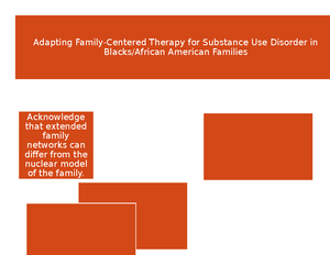 [Solved] Write a counseling scenario for a family dealing with a ...