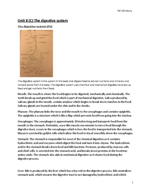 Unit 8 - Assignment 2 - BTEC Pearsons Applied Science Coursework 2021-2023. Unit 8. - Unit 8 ...