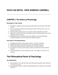 psych 104 - UAlberta - Psychology 104 - Studocu