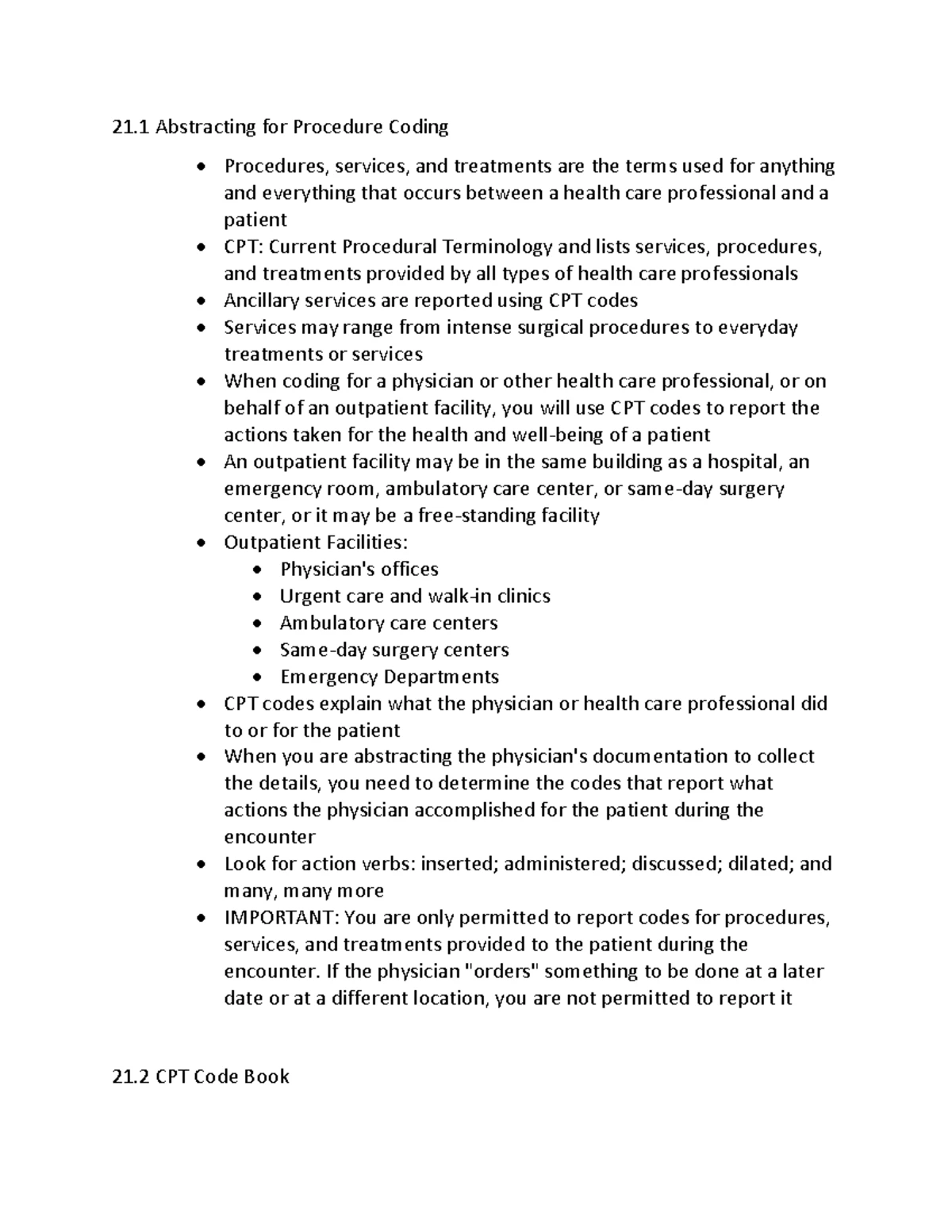 Medical Coding: Chapter 4 Introduction to ICD-10-CM - Key Terms: o ... Medical Coding: Chapter 4 Introduction to ICD-10-CM - Key Terms: o ...