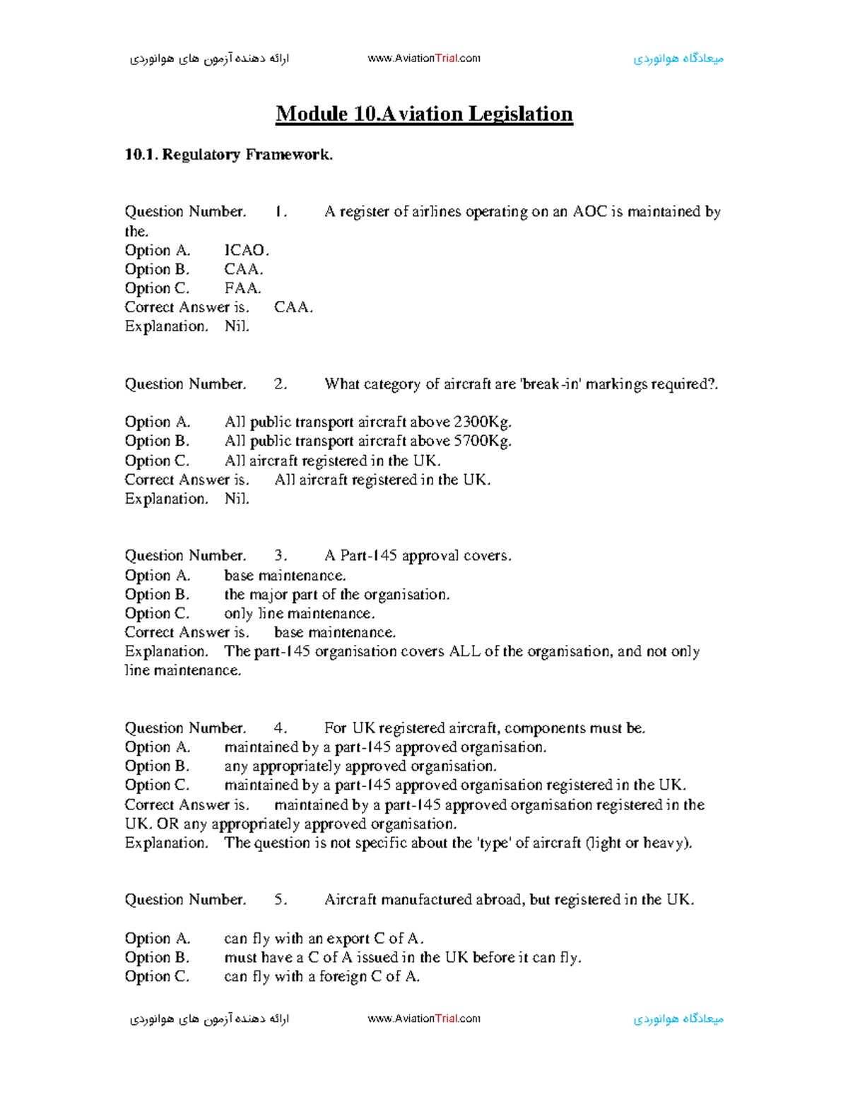 Module 10 - Kkkhyttt - Module 10 Legislation Regulatory Framework ...