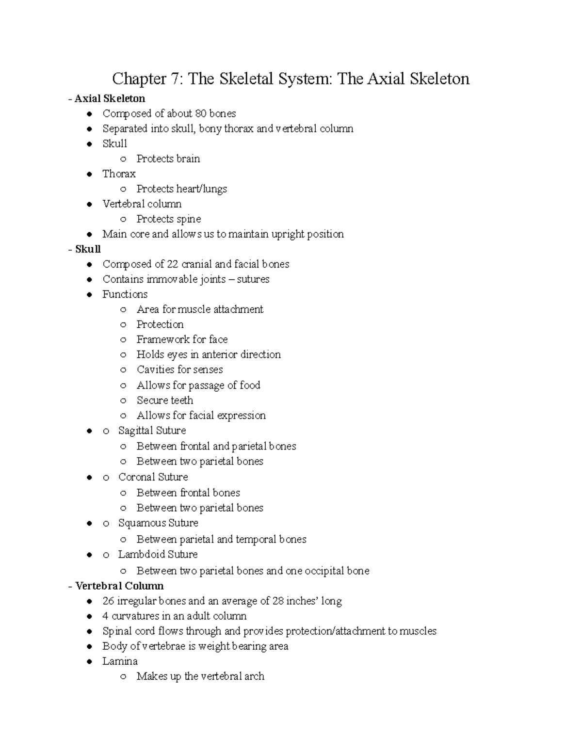 The Skeletal System Bone Tissue - Anatomy and Physiology I - Chapter 6 ...