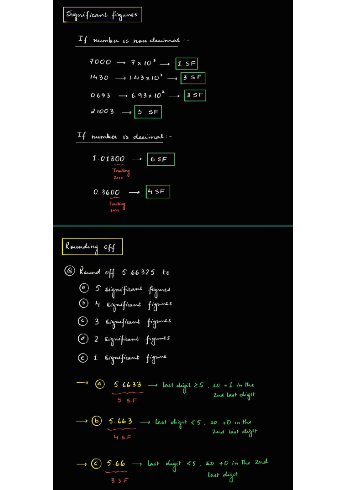 Significant Figures and Error Analysis - MATH101 Lecture Notes - Studocu
