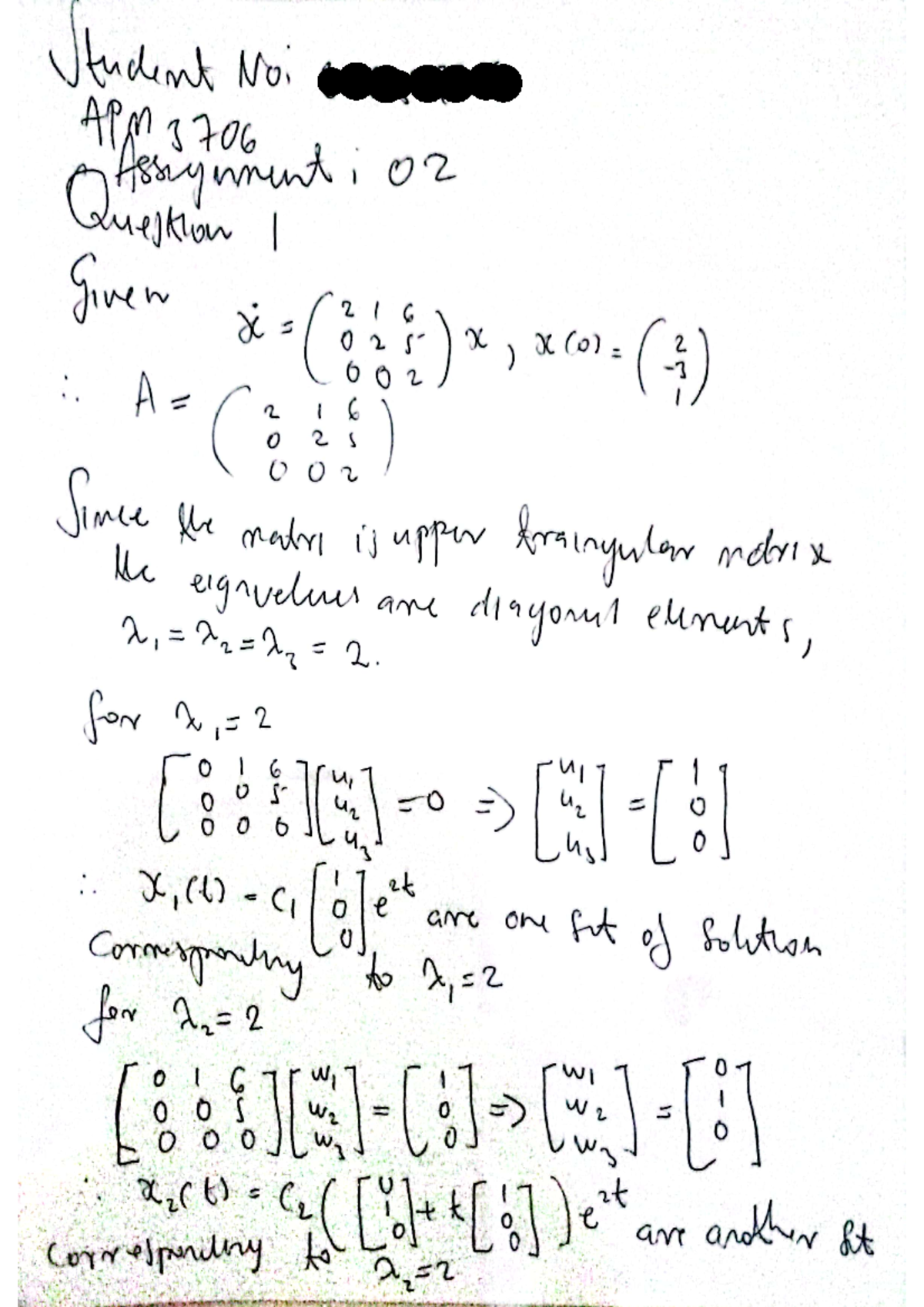 APM3706 Final Exam Analysis and Answers for Assignment 02 - Studocu