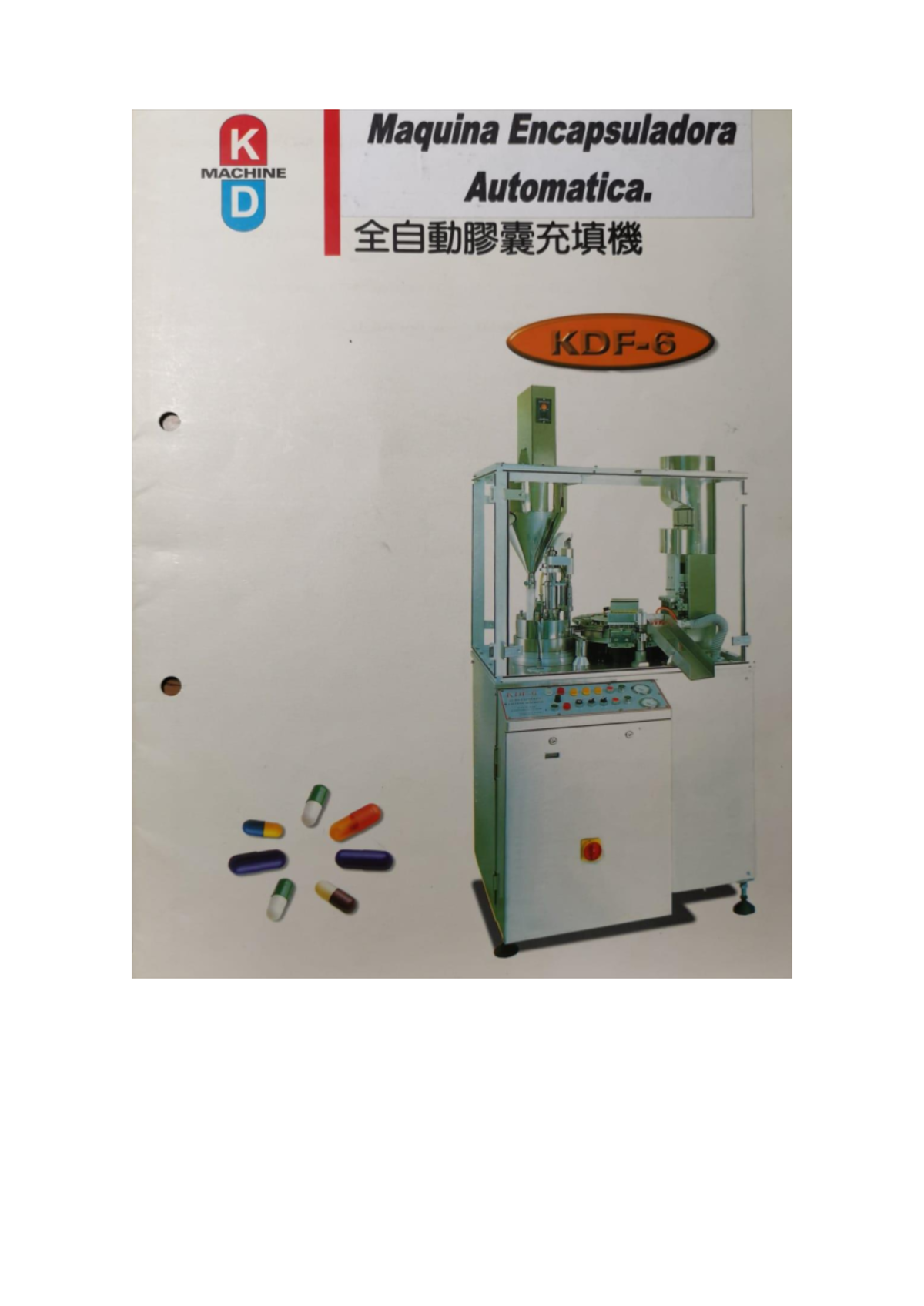 Tema 4b: Máquina Encapsuladora Automática CGD - Detalles y Proceso ...