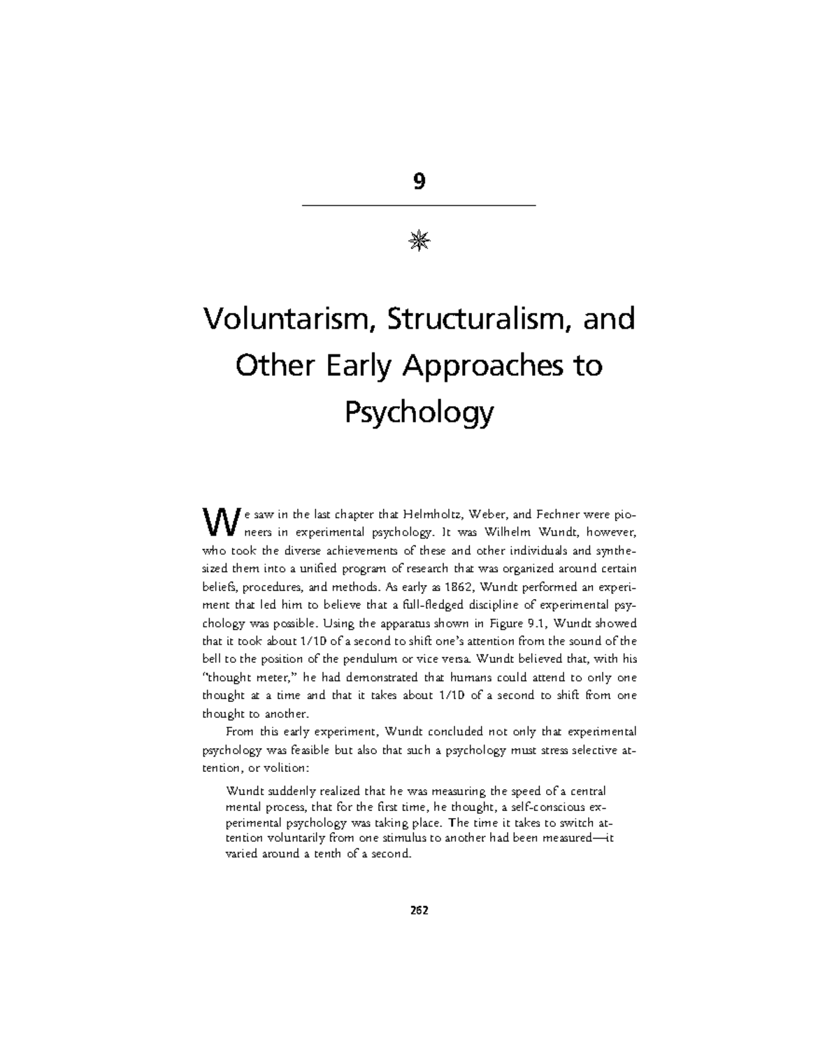 Structuralism and Voluntarism in Early Psychological Theory - Studocu