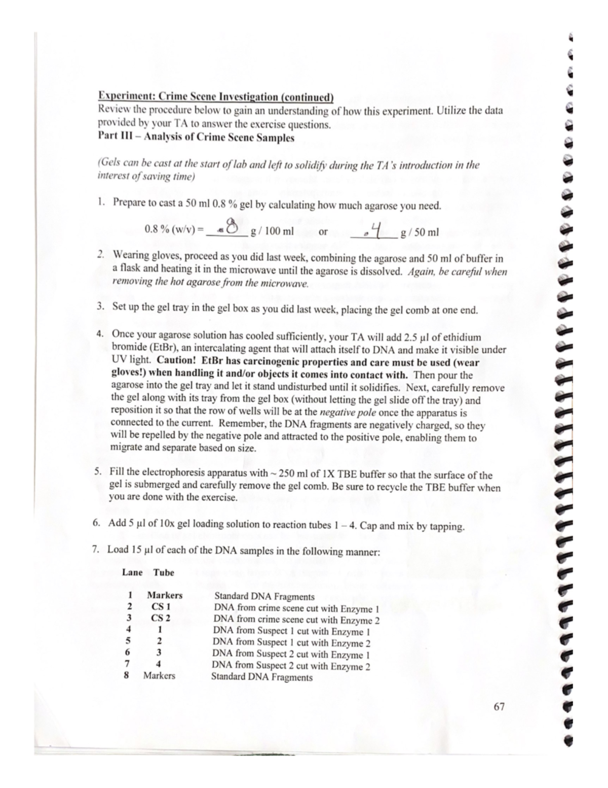 Exercise 7 - Module 7 lab report - Experiment: Crime Scene Investigation (continued) Review the ...